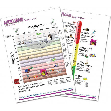 Audiogram of Everyday Sound Anatomical Chart, Speech Banana, Frequency ...