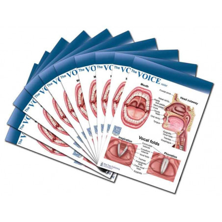 Voice and Larynx Tear Off Pads 10 Pack