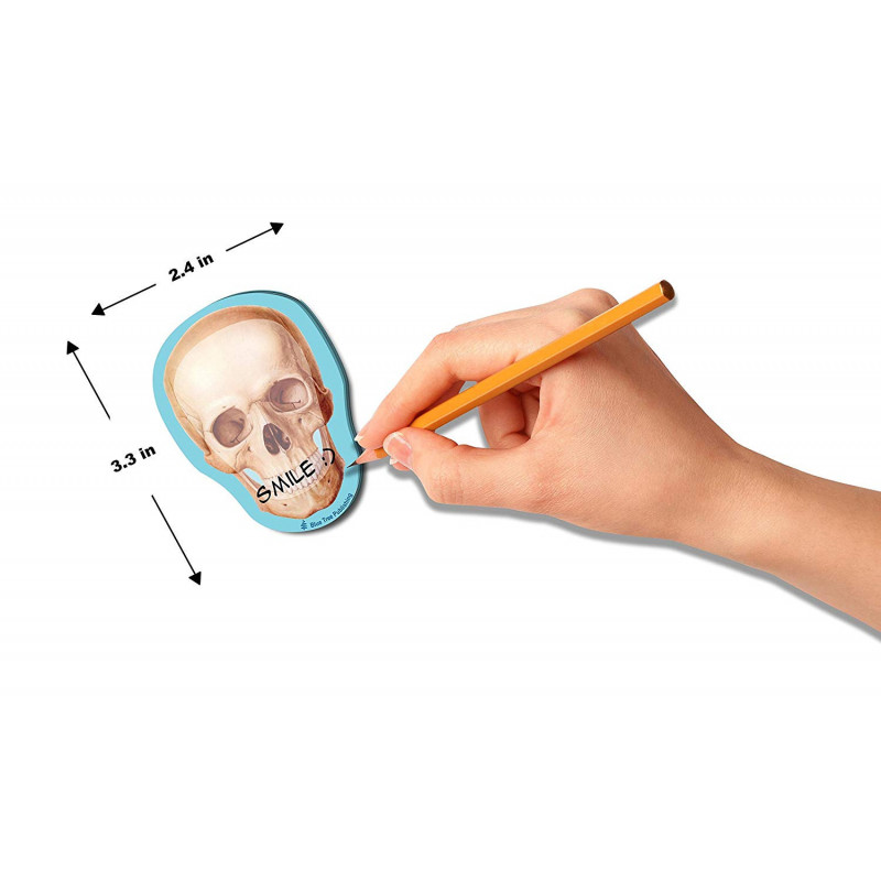 Skull Sticky Notes 10 Pack