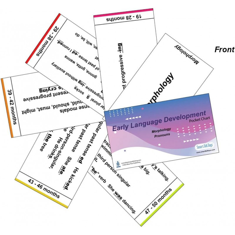 Speech Pocket Chart Set, include Acquisition, Milestone, Phonological ...