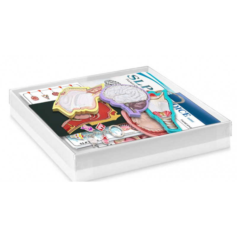 SLP Educational Supplies Kit, Voice and Speech Therapy Tools